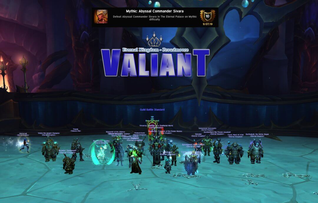 Valiant Valorously Vanquishes Villain (1/8M) – Eternal Kingdom