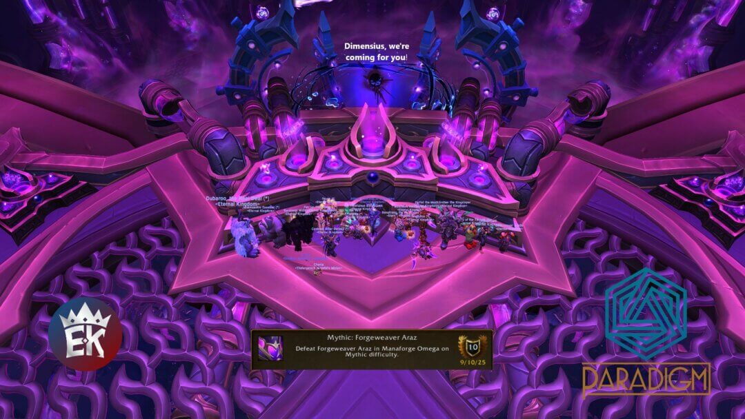 Paradigm knocked Araz out! 4/8M Manaforge – Eternal Kingdom